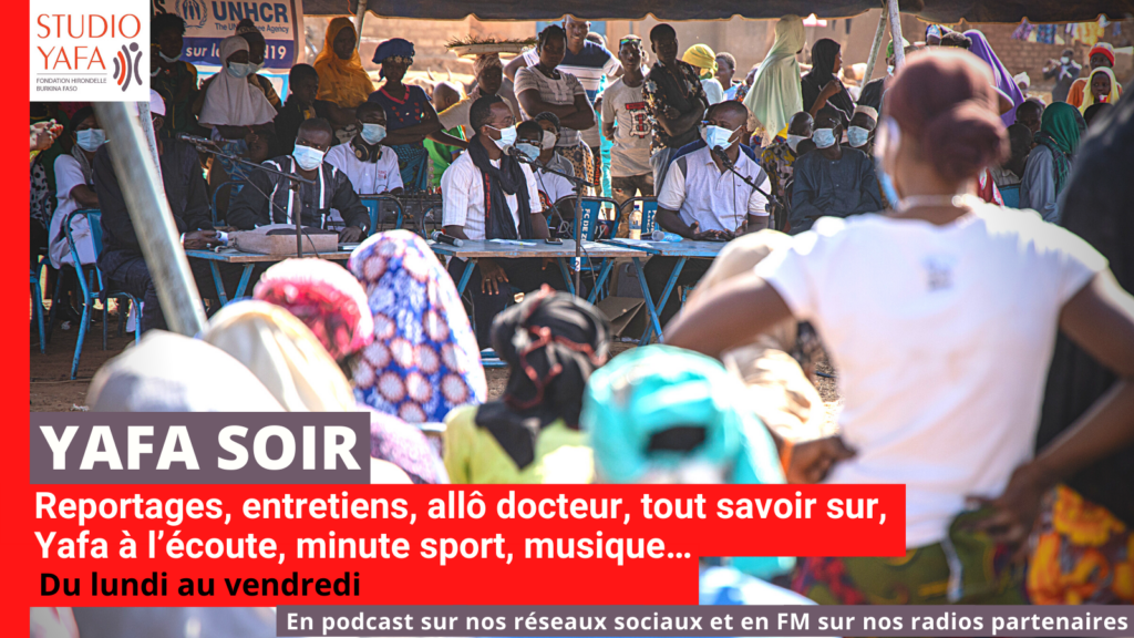 Yafa soir du 14 mars 2025 - Studio Yafa - Information & Dialogue au Burkina Faso